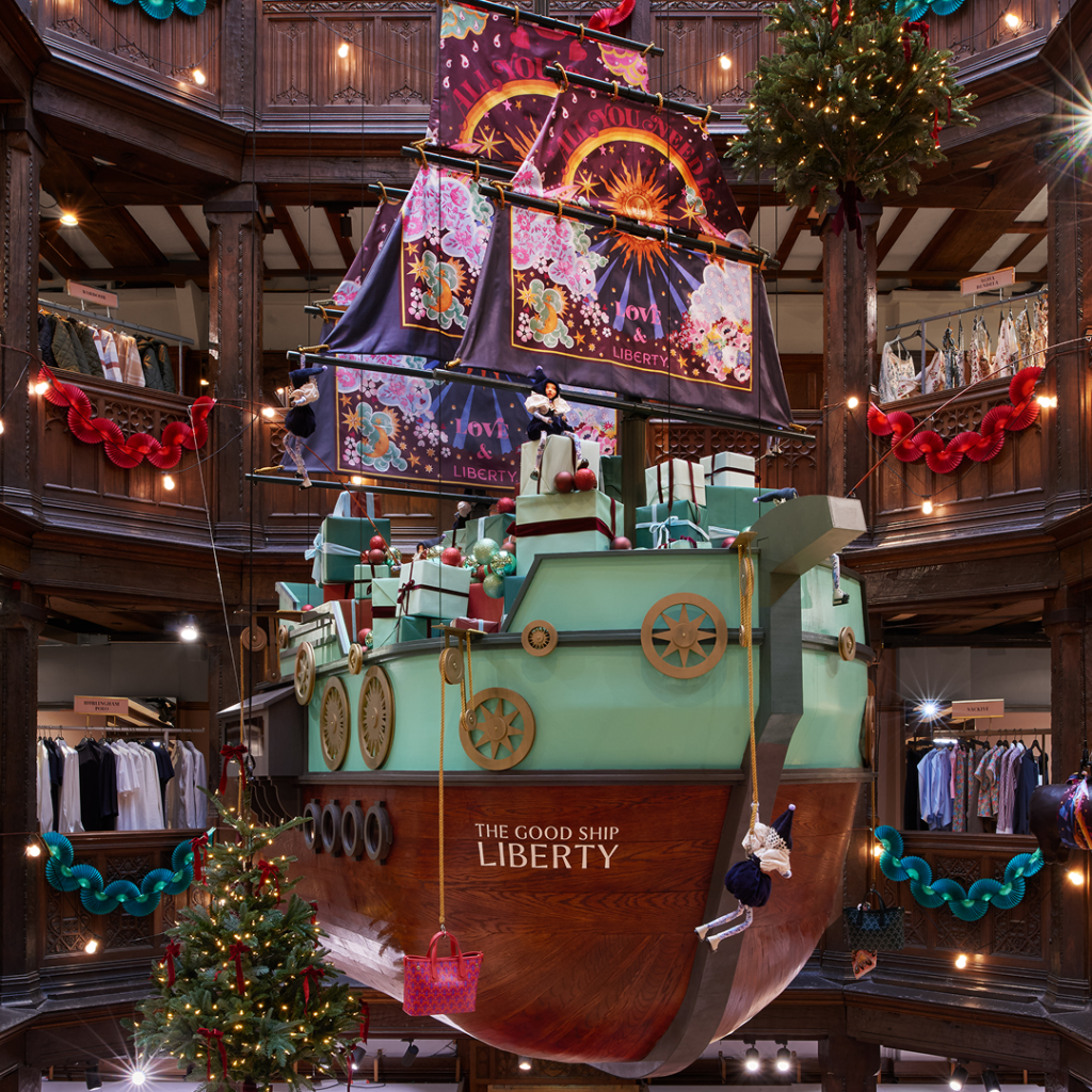 Liberty of London Christmas | Brand experience design + production ...